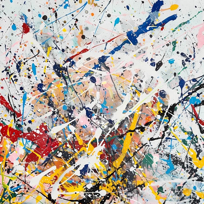 Pollock Wink 71 Wallpaper | happywall.com
