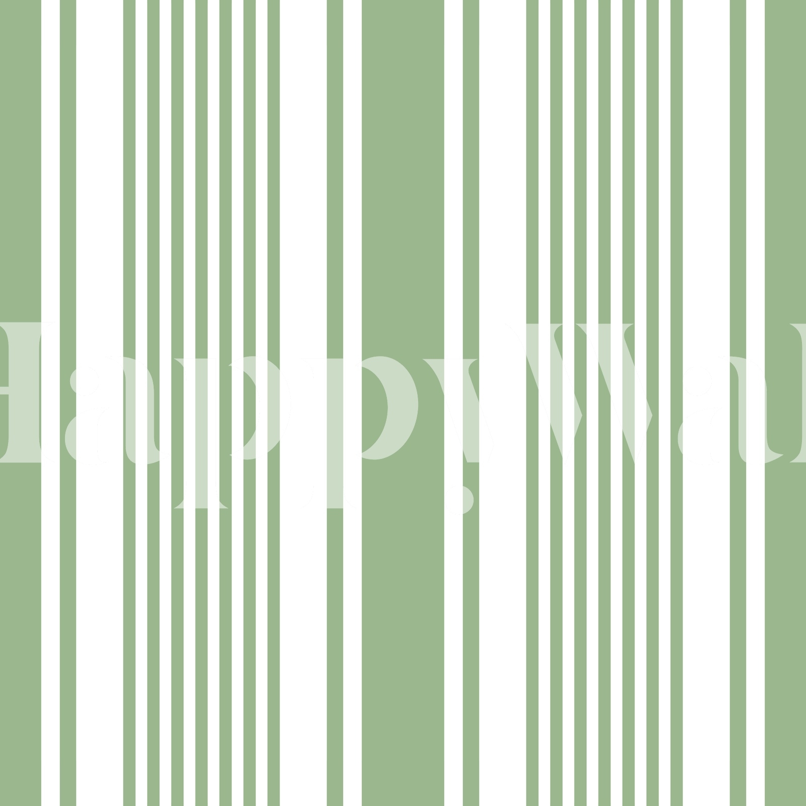 Sage Green Striped Wallpaper for Modern Decor