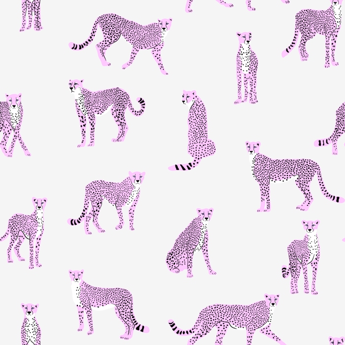 Pink Cheetah Wallpaper | Happywall.com