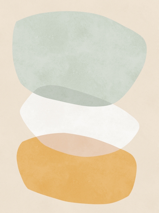 Minimal Modern Abstract Wallpaper in Soft Colors