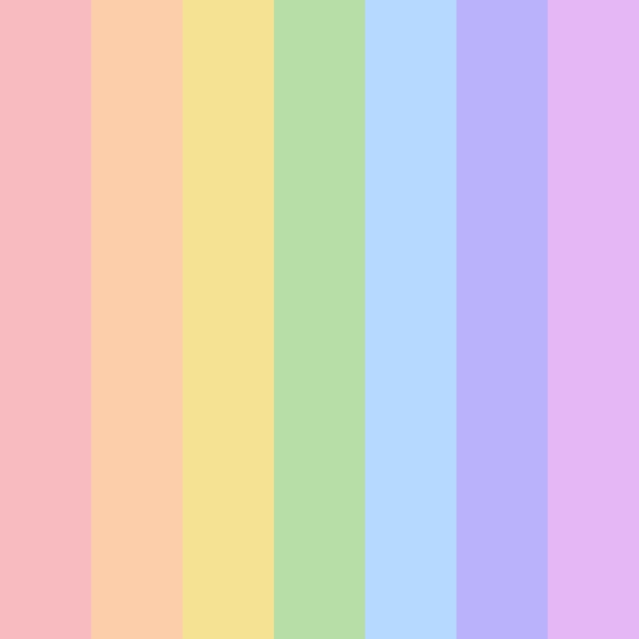 Pastel Rainbow Stripes Wallpaper 3 | happywall.com