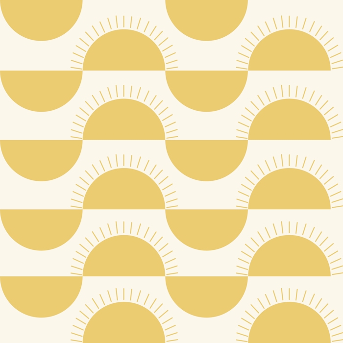 Sunrays Stripes Wallpaper | happywall.com
