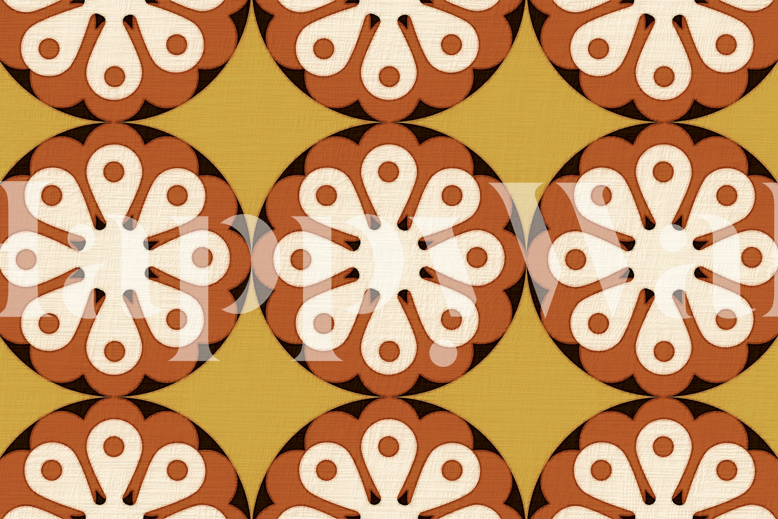 Retro 70s Funky Fashion Wallpaper