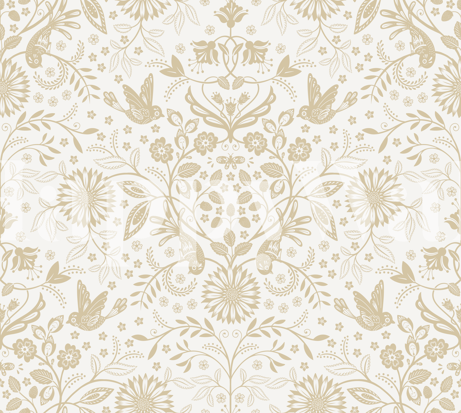 Garden Whispers Wallpaper | happywall.com