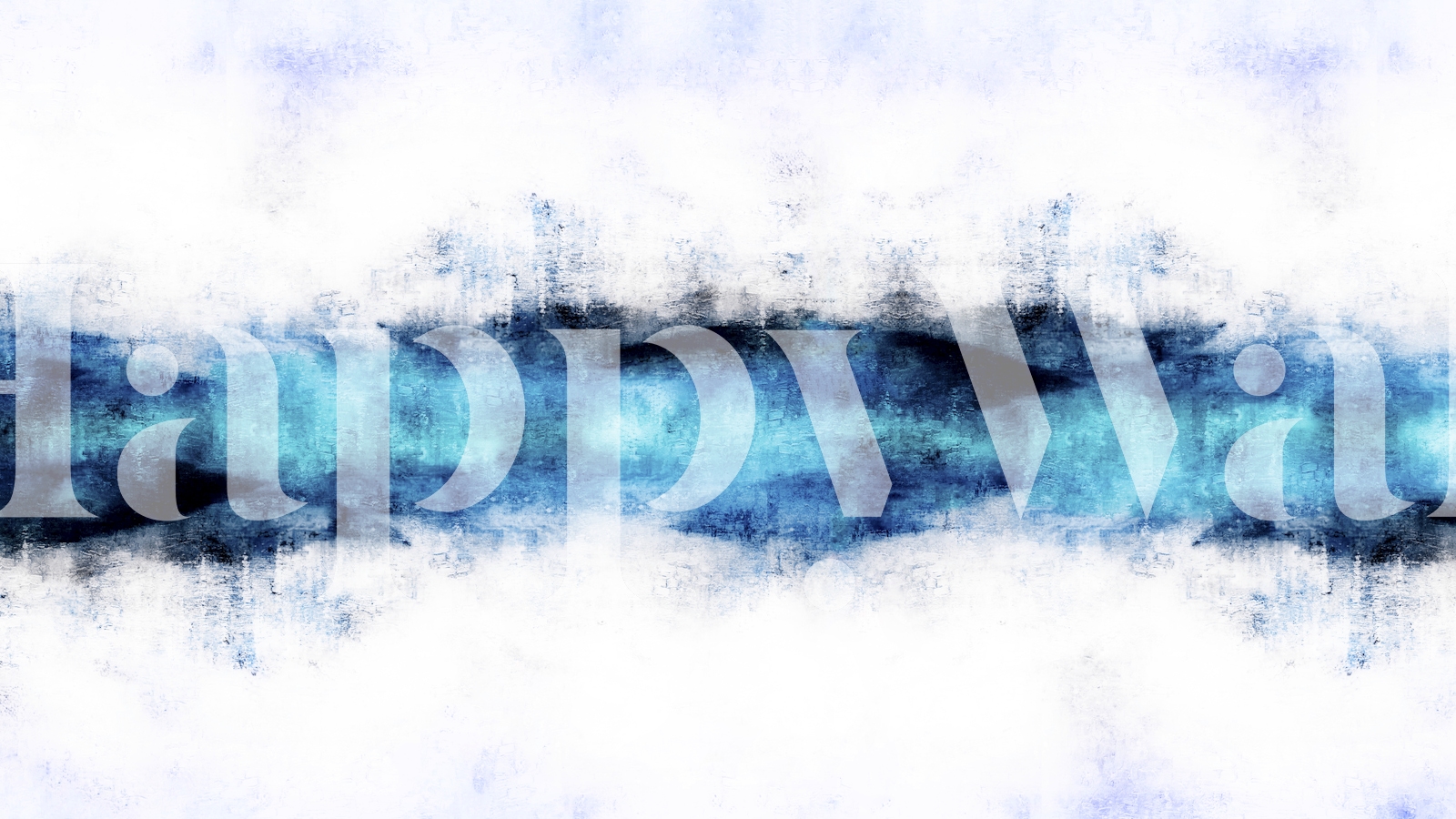 Abstract Azure Mist Wallpaper - Happywall.com