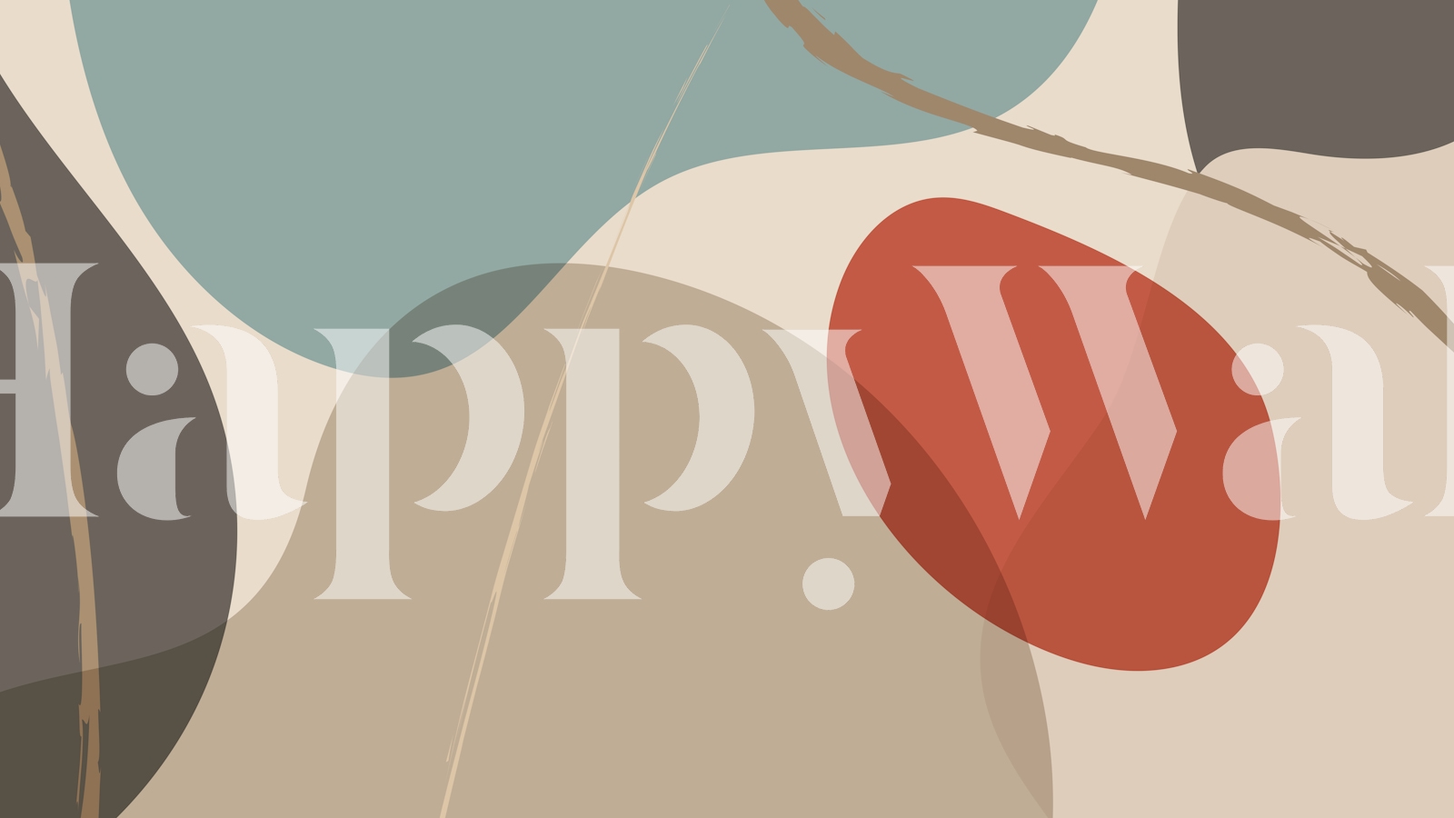 Abstract Shapes Harmony - Happywall.com