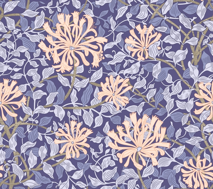 Victorian Honeysuckle Pattern 28 - Happywall
