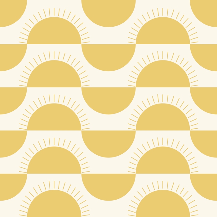 Sunrays Stripes Pattern Wallpaper | happywall.com