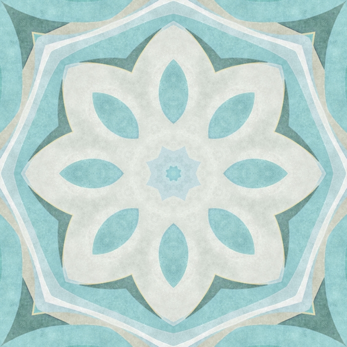 Retro Chic Tile Design - Happywall