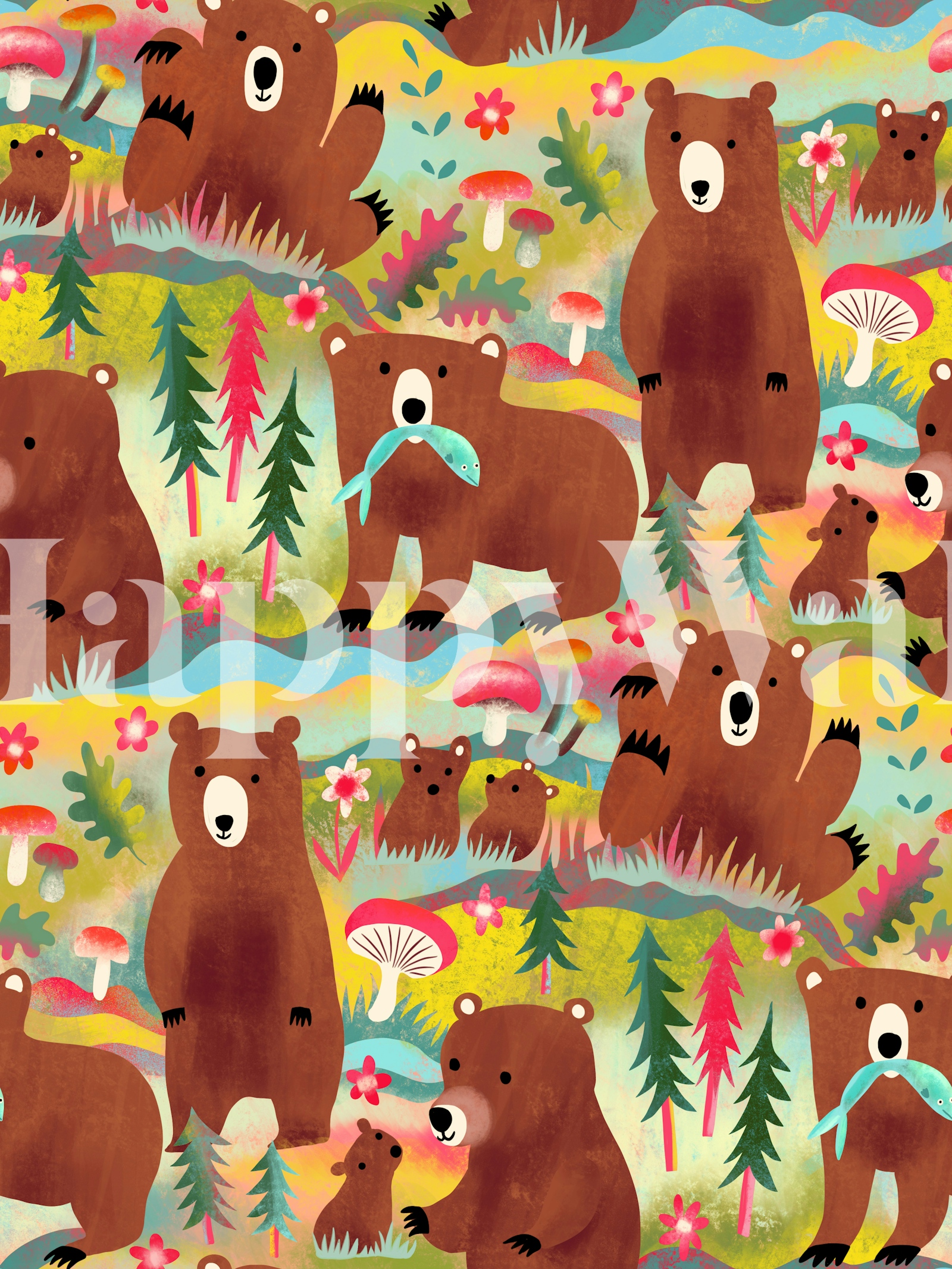 Bear Wallpaper - Happywall.com