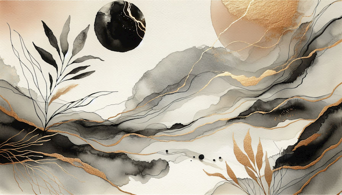 Ethereal Nature’s Embrace Wallpaper | HappyWall