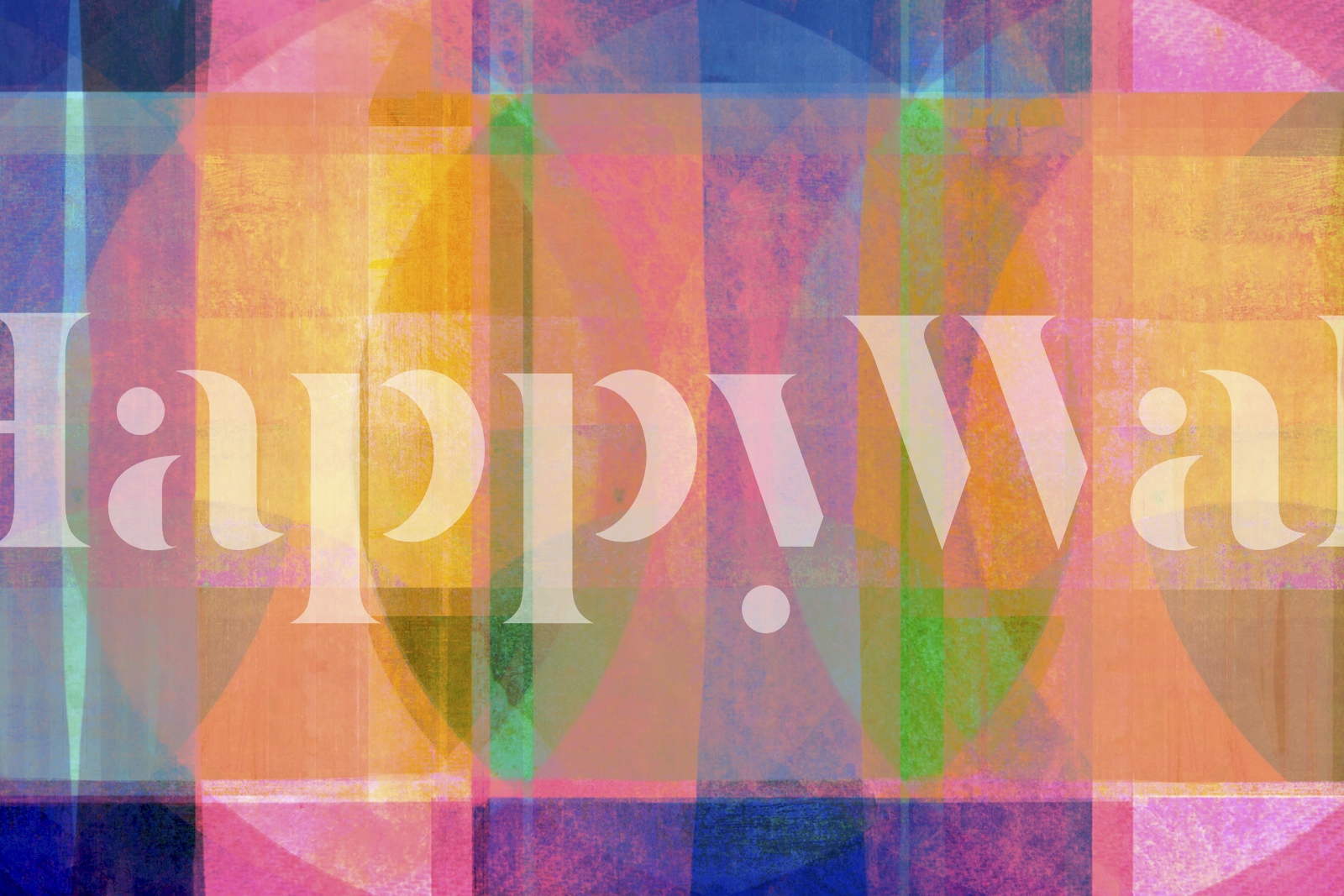 Abstract Color Fusion Wallpaper - happywall.com