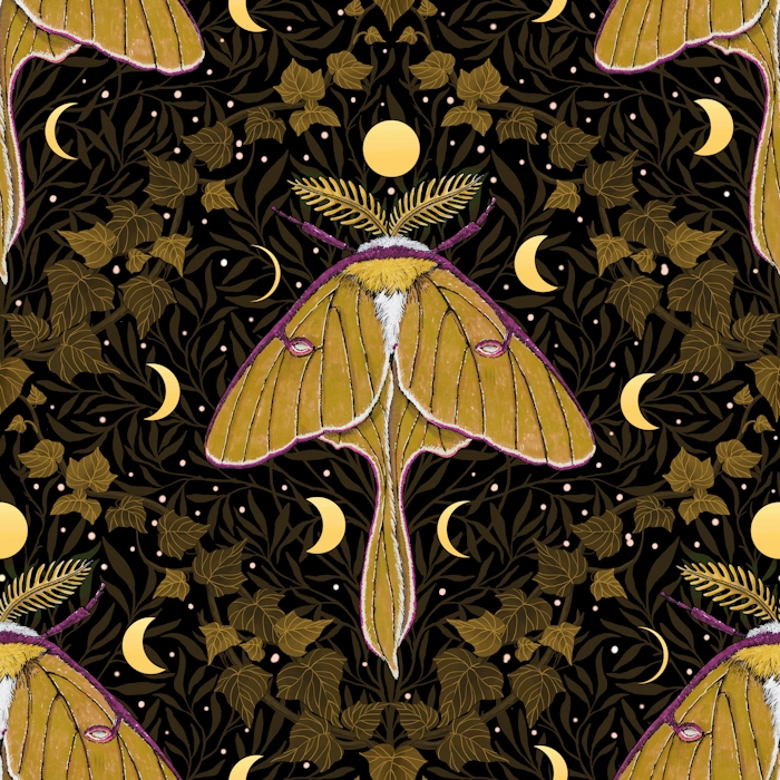 Luna Moth Wallpaper | Happywall.com