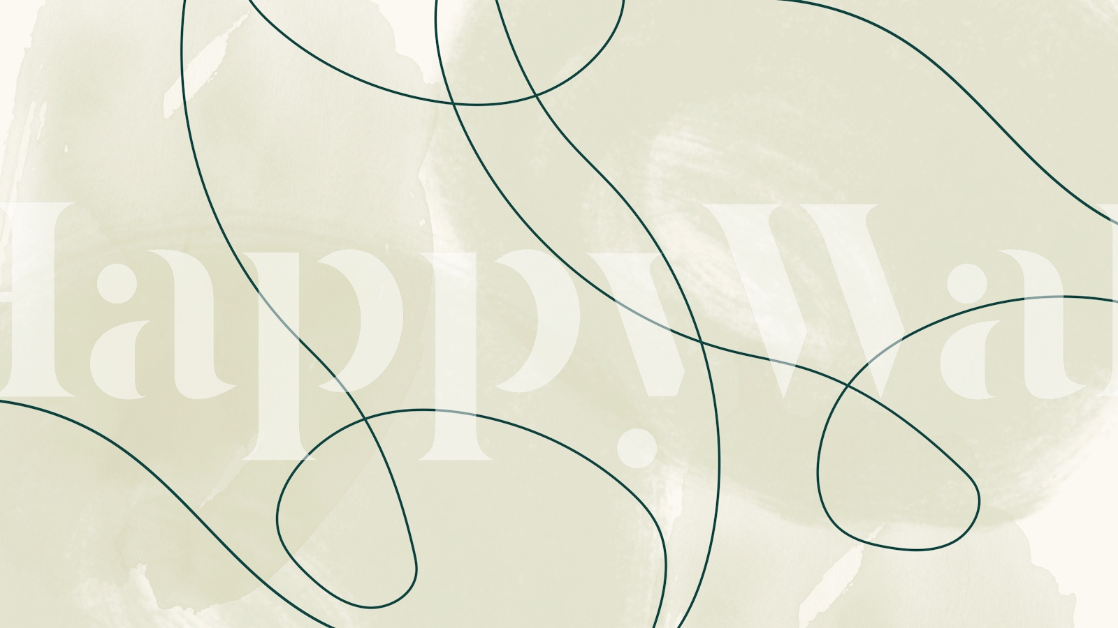 Abstract Serenity Swirls - happywall.com