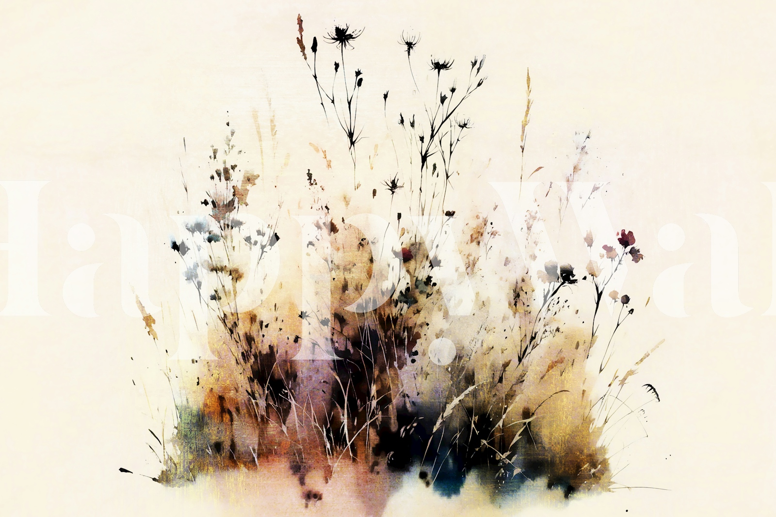 Meadow Mist Wallpaper - Happywall