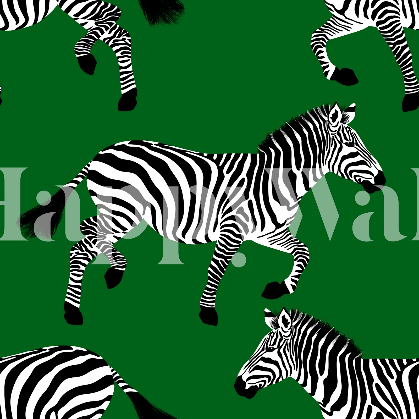 Green Zebra Backgrounds