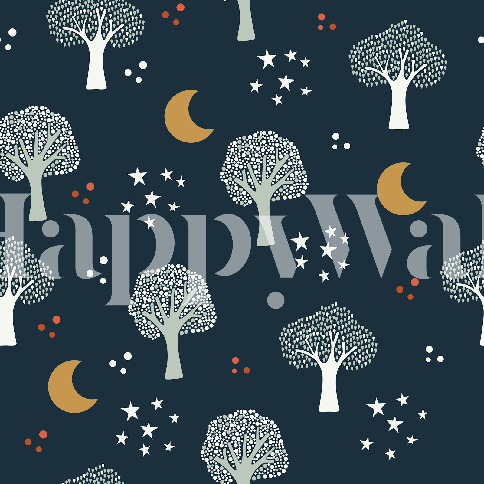 Dreamy Celestial Forest Wallpaper