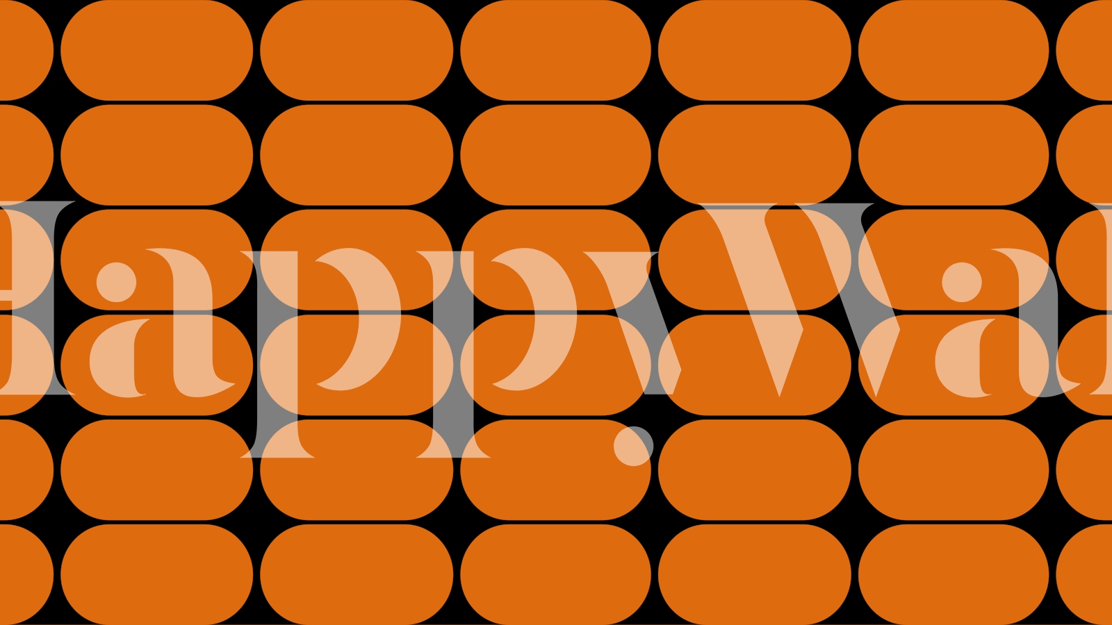 Mid-Century Modern Squares Wallpaper