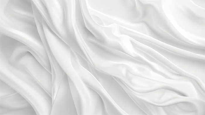 White Satin Texture Wallpaper for Bedrooms