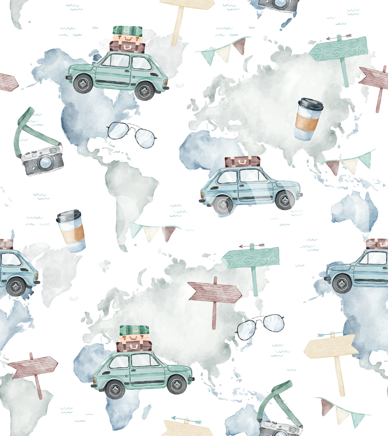 Travel the World Wallpaper | happywall.com