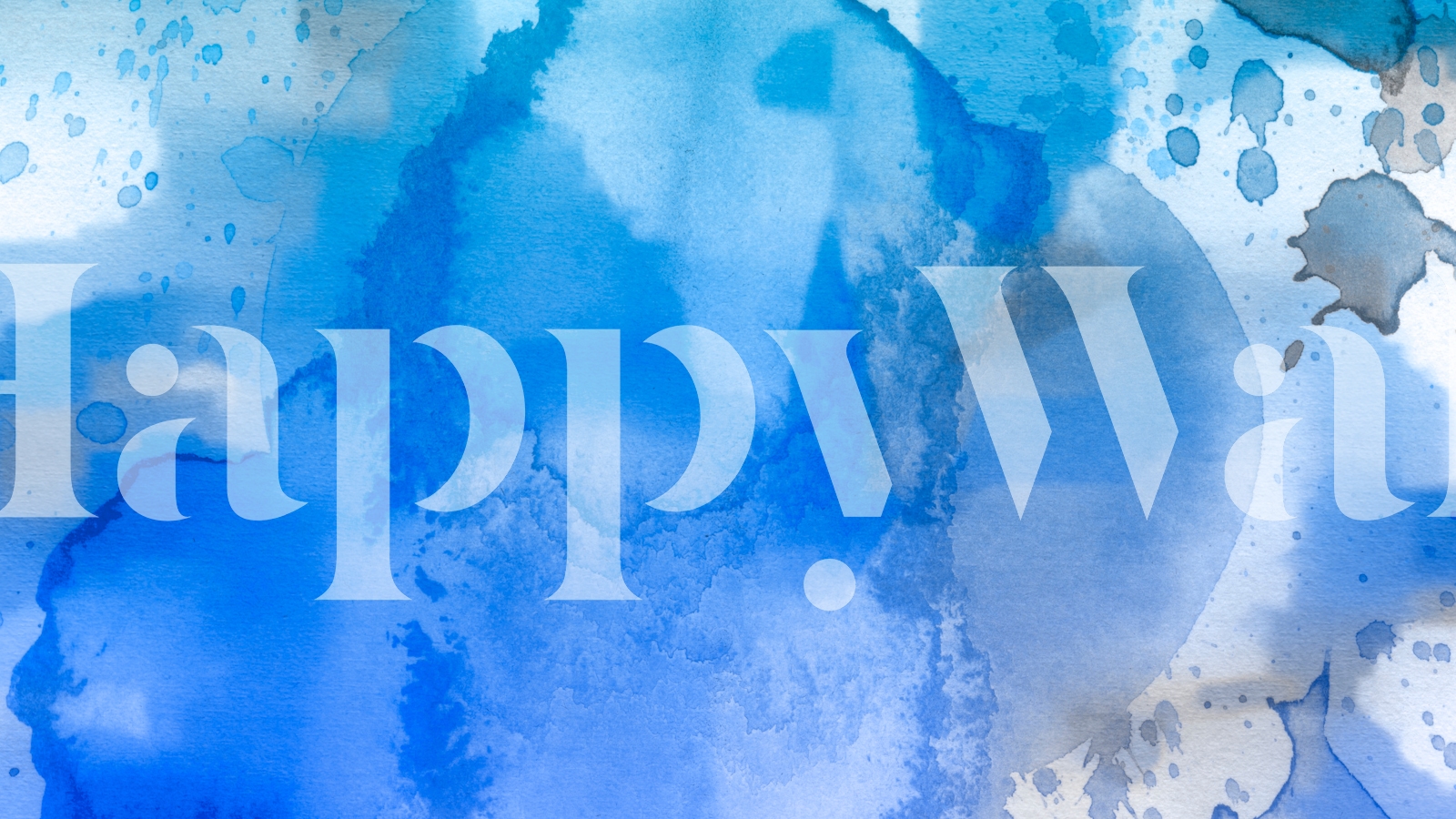 Azure Bliss Wallpaper | happywall.com