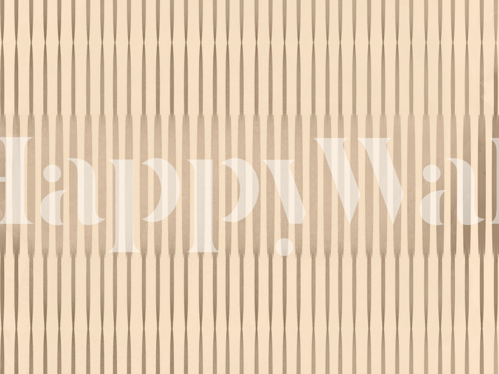 Beige Japandi Wallpaper - happywall.com