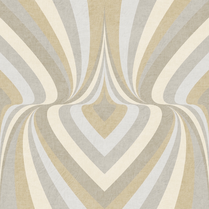 Geometric Waves Wallpaper - Happywall