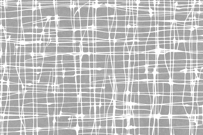 Abstract Grid Network Grey White Wallpaper