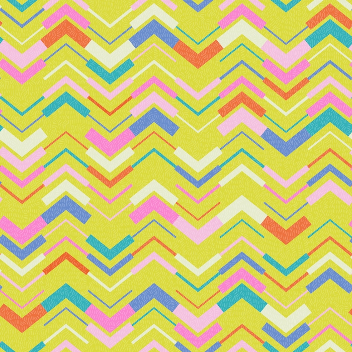 Colorful Chevron Stripe Wallpaper - Happywall