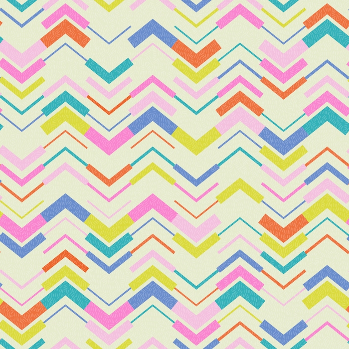 Colorful Chevron Stripe Wallpaper