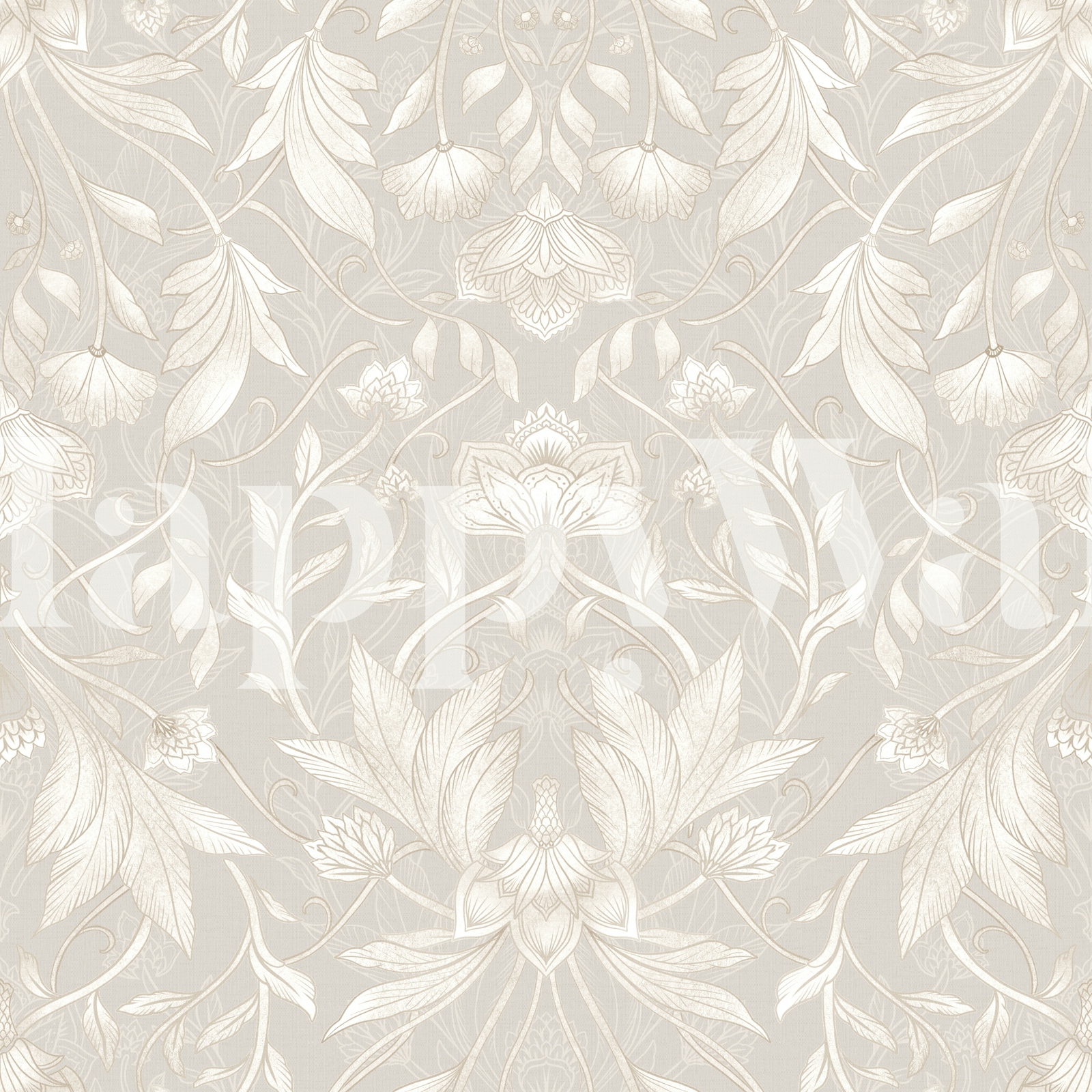 Morris Victorian Florals Neutral I - Happywall