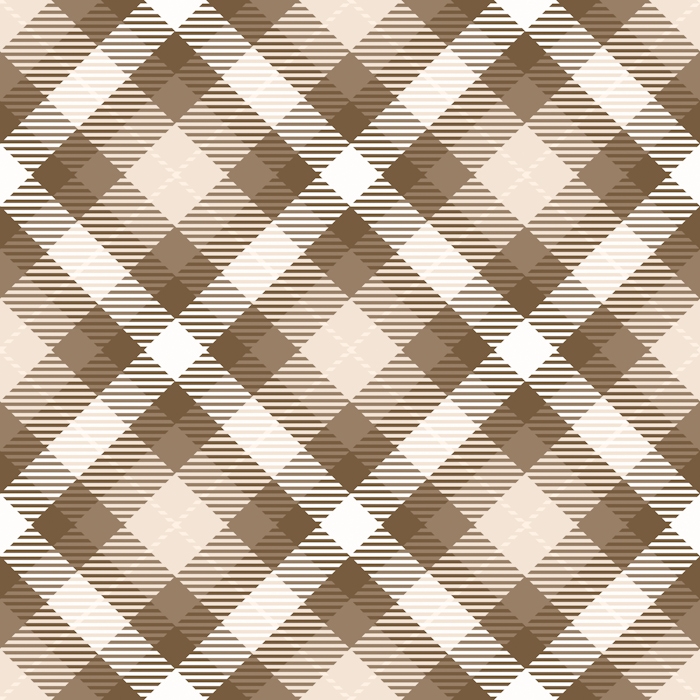 Traditional Plaid Pattern Rustic Style Wallpaper
