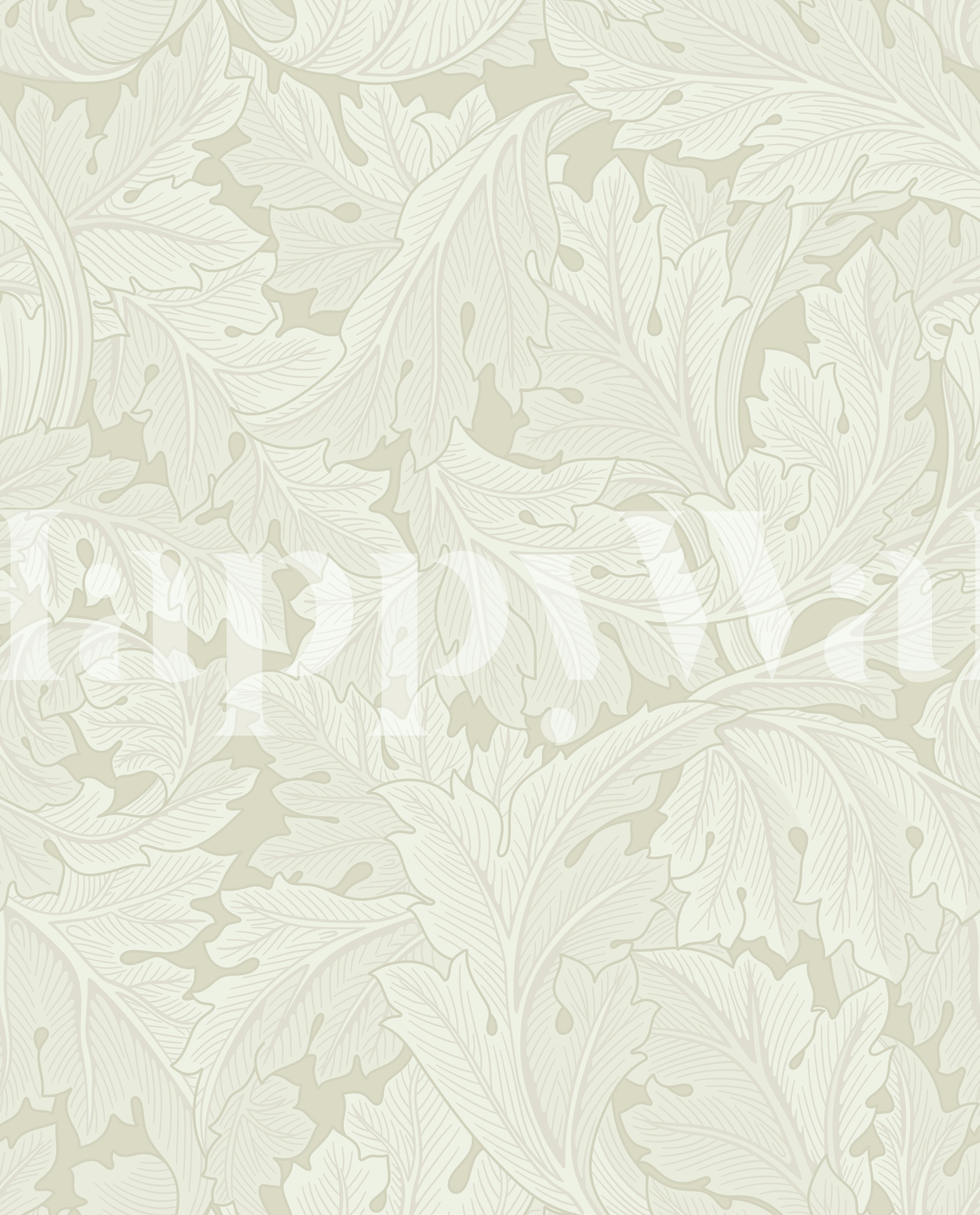 Victorian Acanthus Design 9 | Happywall