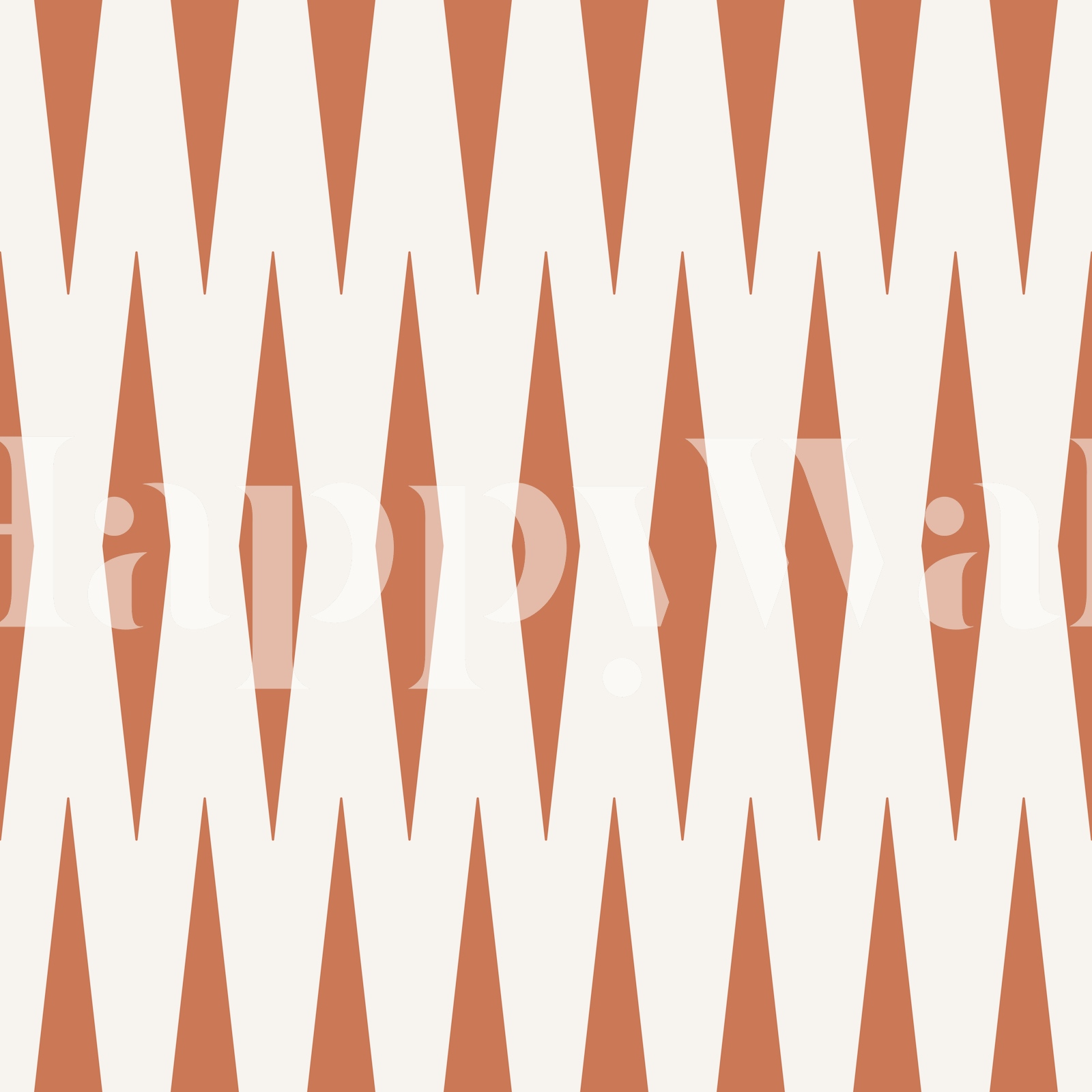 Beige Diamond Geometric Wallpaper