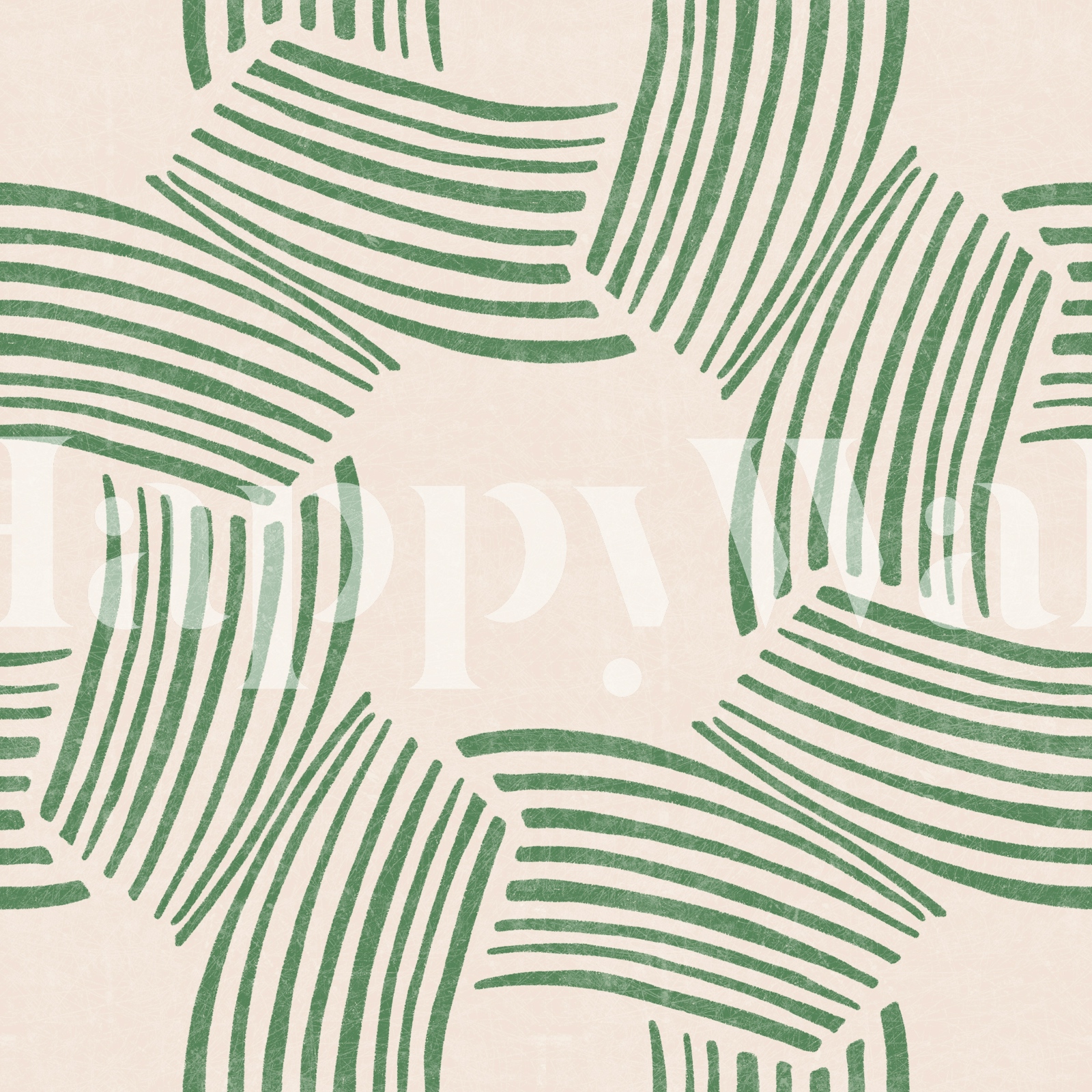 Green Abstract Line Wallpaper