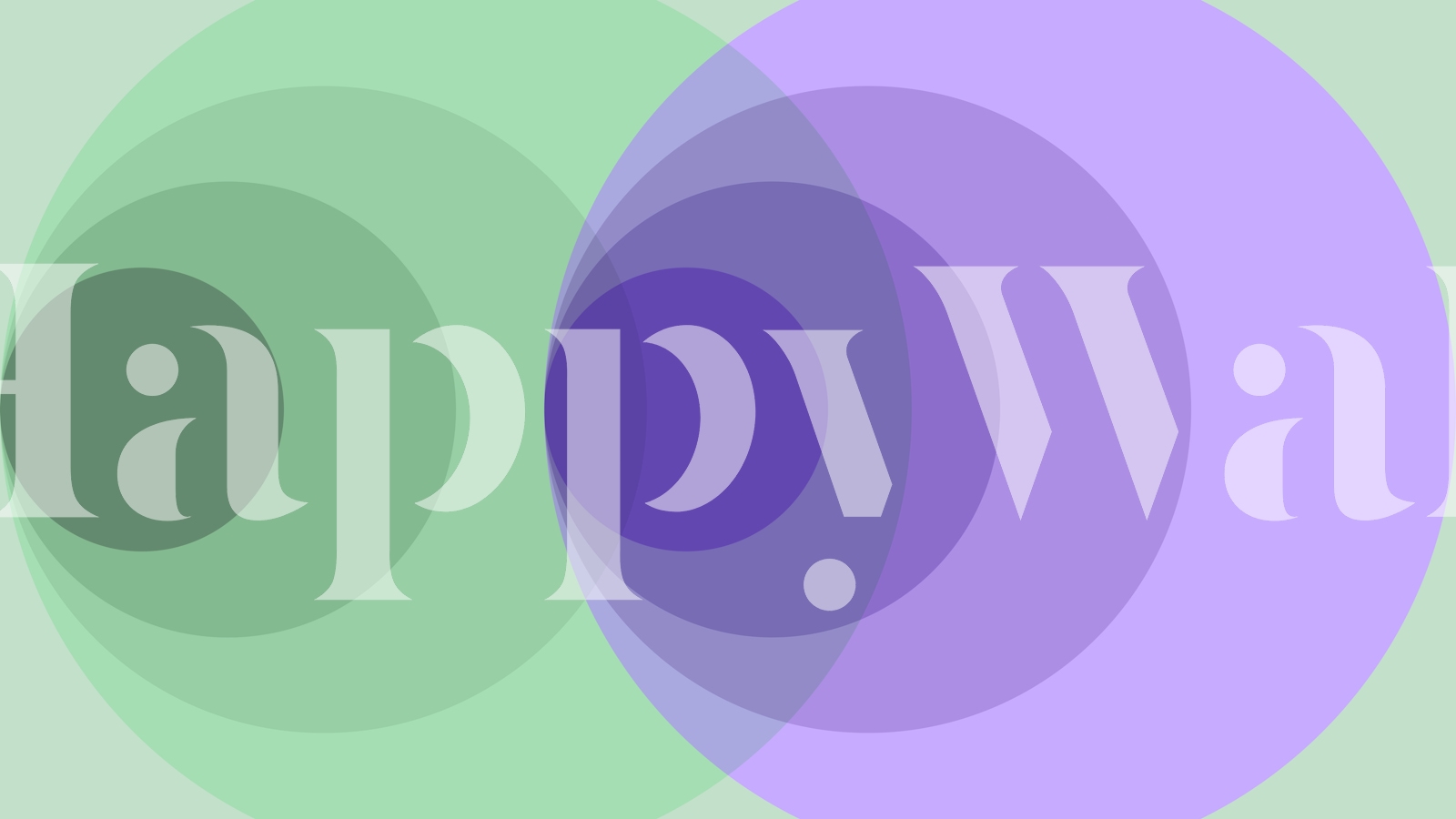 Abstract Color Orbit Wallpaper