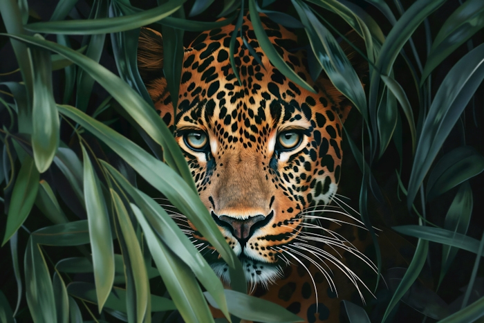 Wild Cheetah Jungle Gaze Wallpaper | happywall.com