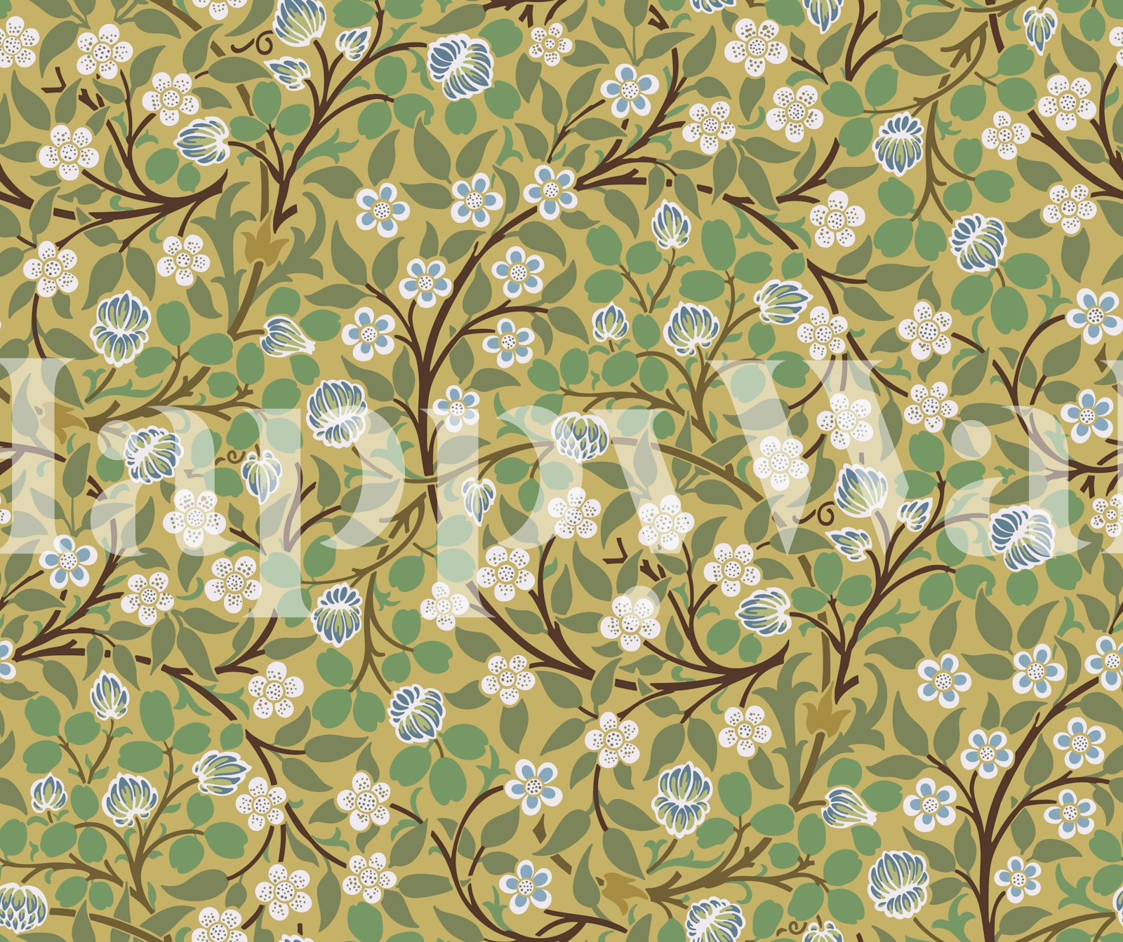 Victorian Clover Pattern 3 - Wallpaper