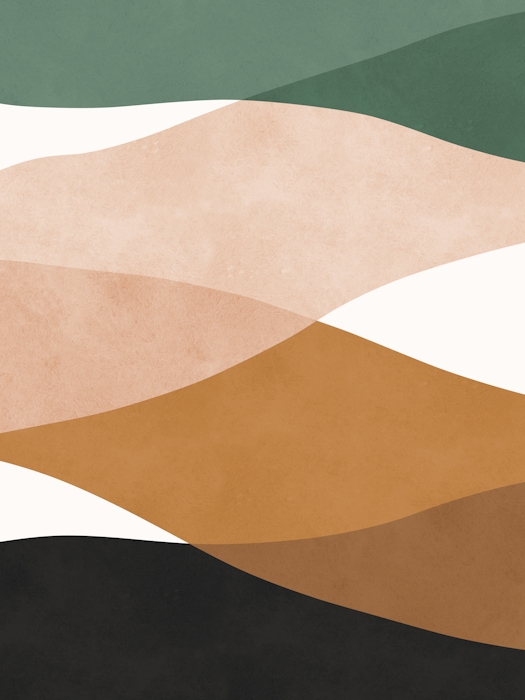 Earthy Tones Abstract Wallpaper - happywall.com