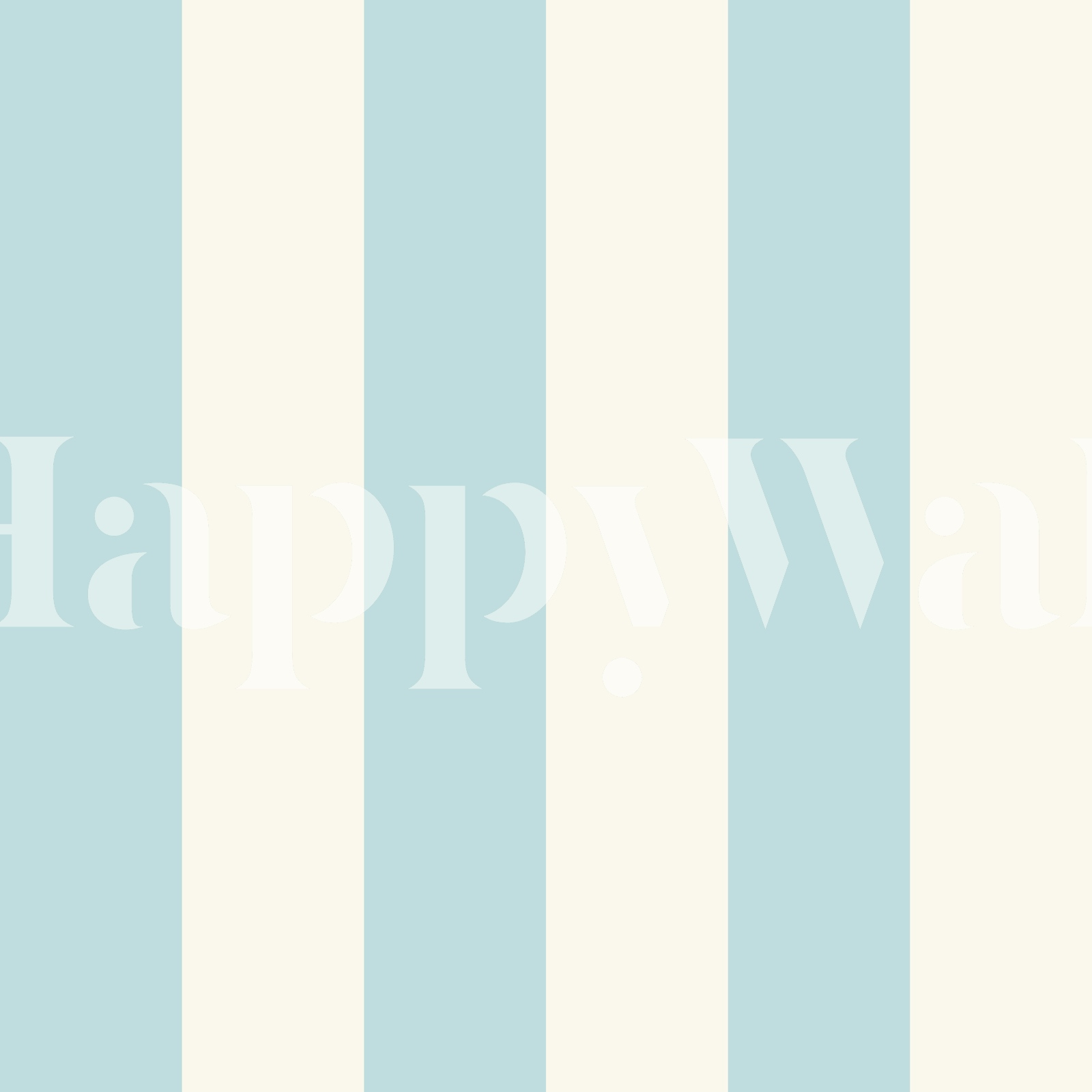 Baby Blue Striped Wallpaper for Nursery