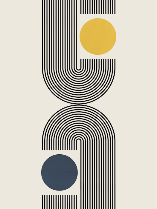 Geometric Solar Chic Wallpaper - happywall.com