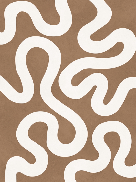 Curvy Lines Art Decor - Happywall.com