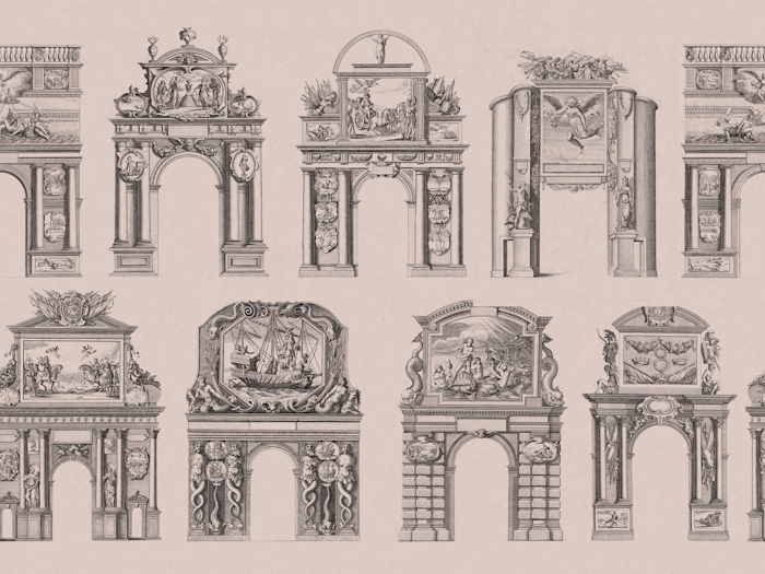 Antique Historic Triumphal Arches - happywall.com