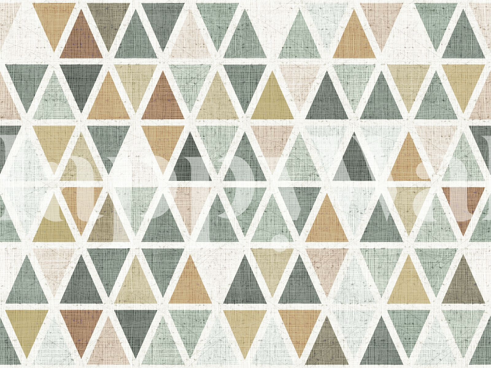 Neutral Triangles Wallpaper | Happywall.com