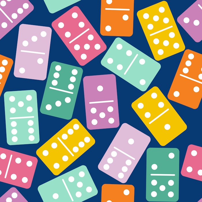Domino Chat - Colorful 1 Wallpaper | happywall.com