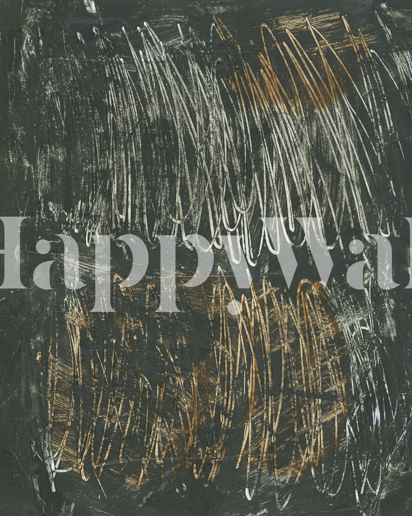 Lines and Scribble Wallpaper | Happywall.com