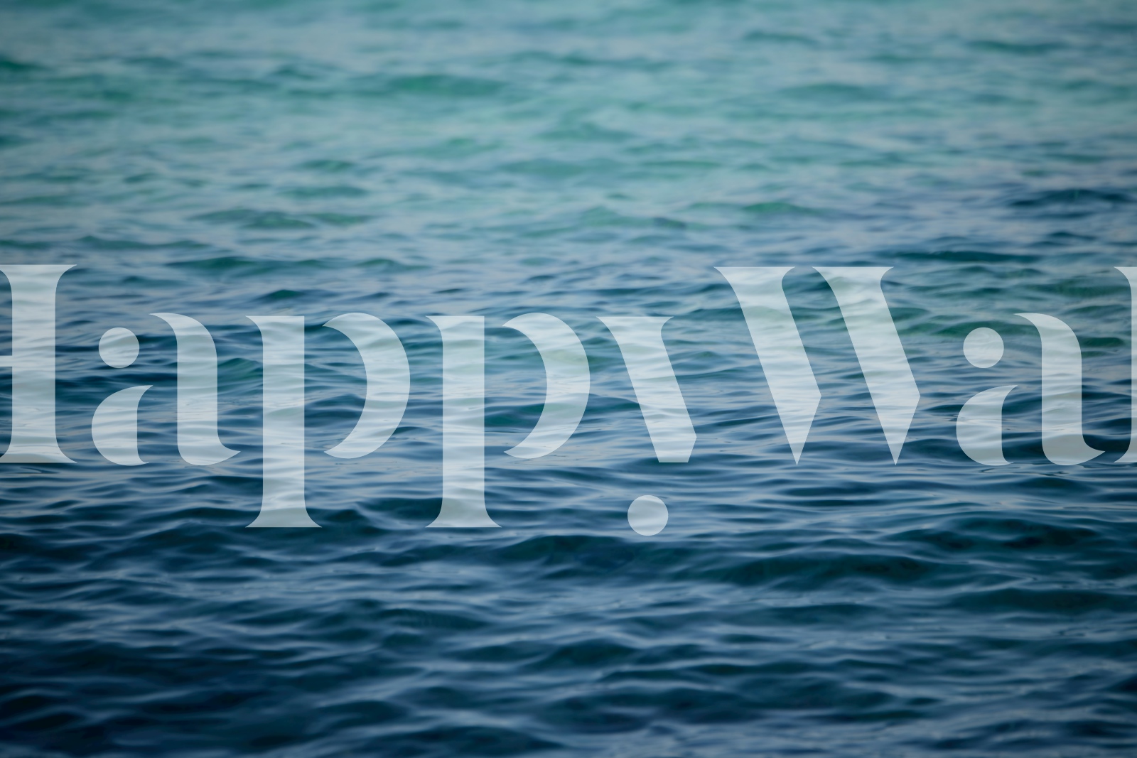 Caribbean Ocean Blue Water Wallpaper