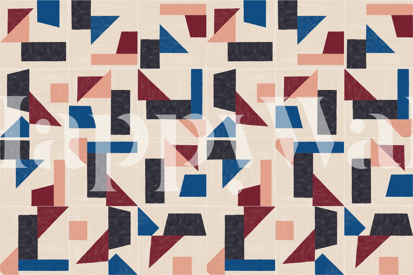 Tangram Wall Tiles Three Wallpaper - Shop Now on Happywall.com