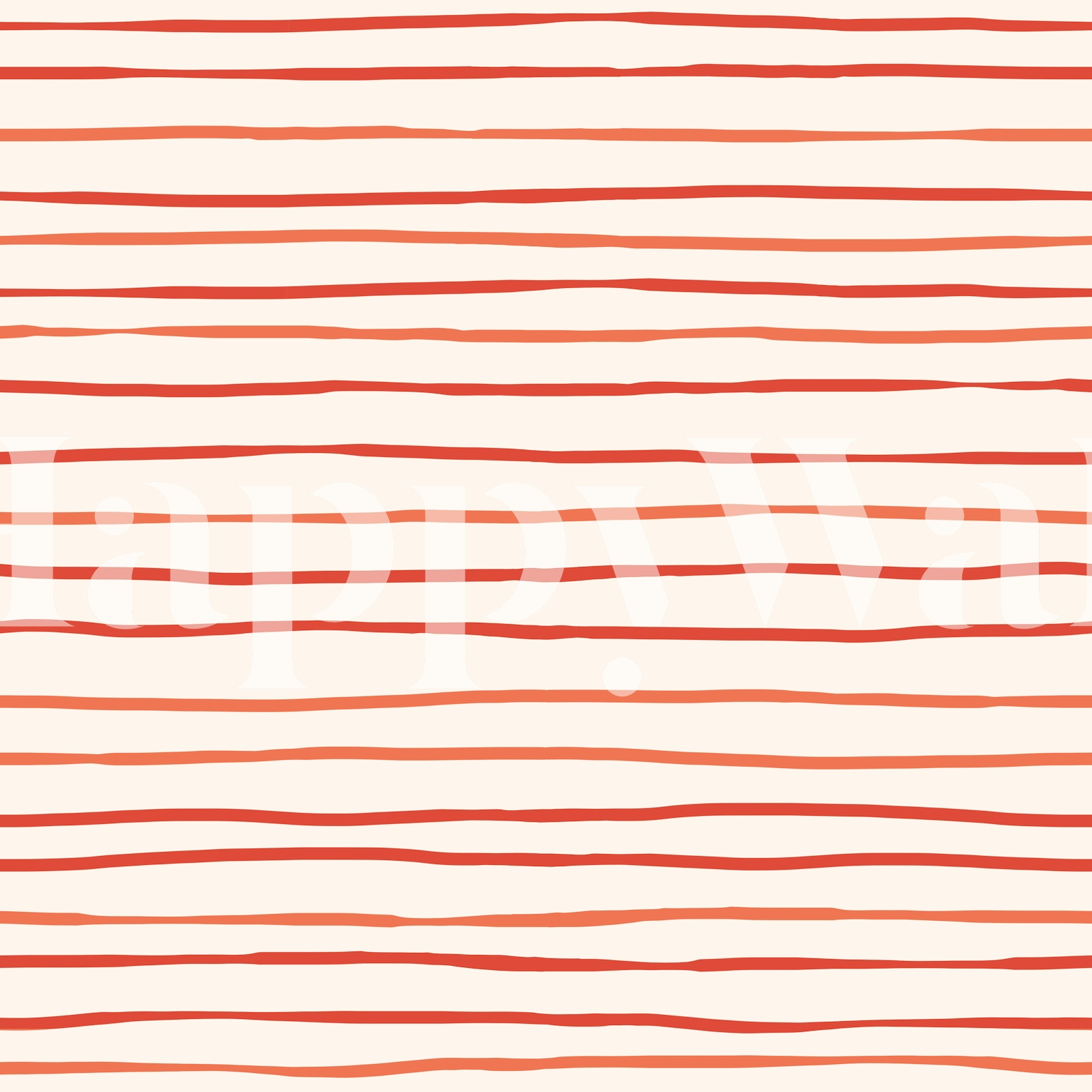 Crispy Red Stripes Wallpaper