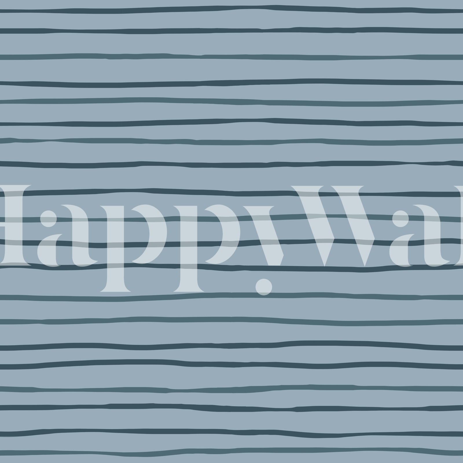Blue Striped Wallpaper for Modern Interiors